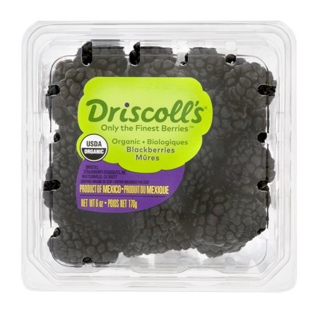 Driscoll's Organic Blackberries - Weee!