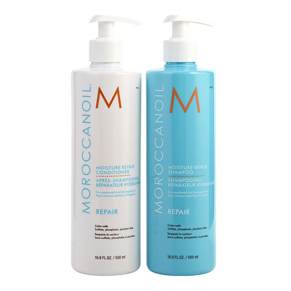 Moroccanoil Moisture Repair Set 16.9oz / 500ml - Weee!