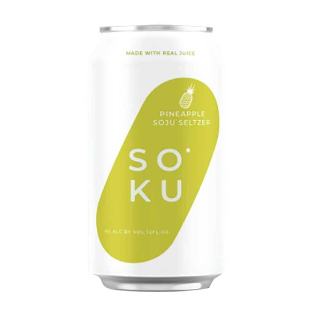 Get Soku Soju Seltzer, Pineapple Flavor 6% Delivered | Weee! Asian Market