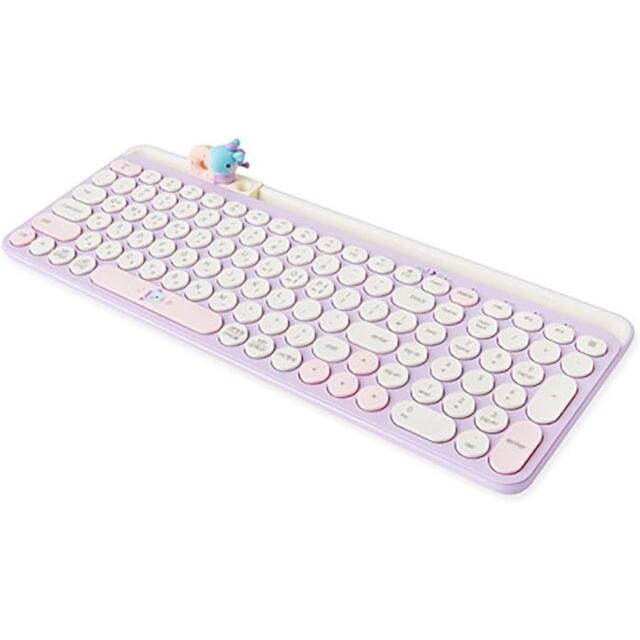 BT21 MININI multi-pairing wireless keyboard by BTS Mang - Weee!
