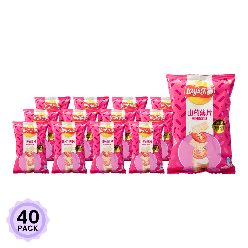 Get Lay's Yam Chips, Tomato Flavor 80 g*40 pack Delivered | Weee! Asian Market