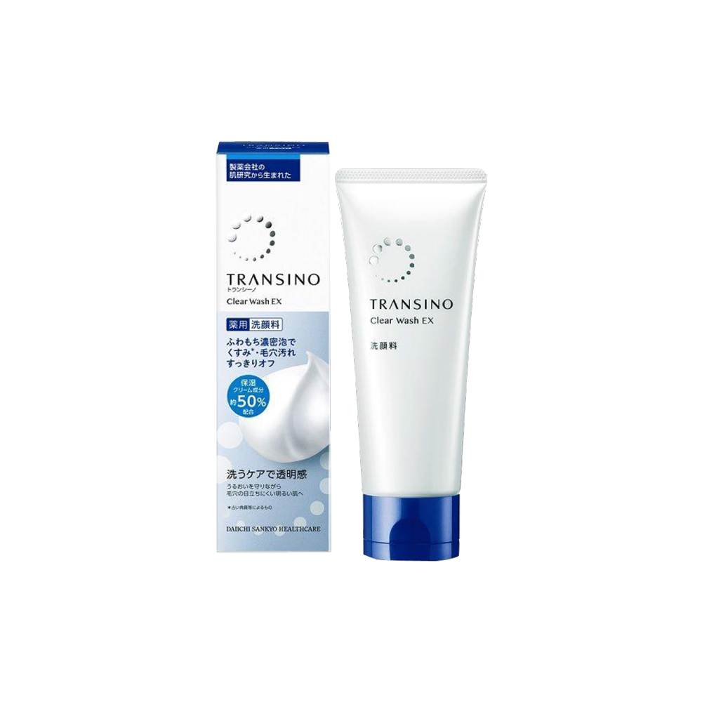 TRANSINO 第一三共 净透润颜洁面乳 100g - Weee!