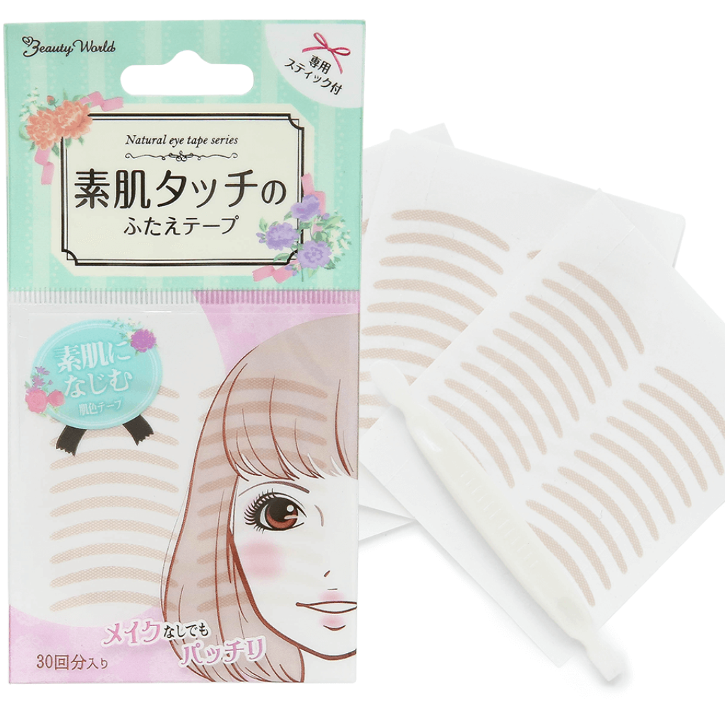 Get Beauty World Natural Double Eyelid Tape 30 Pairs Delivered | Weee ...