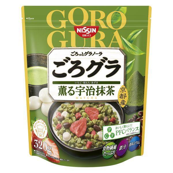 NISSIN Matcha Premium Granola Cereal 320g - Weee!