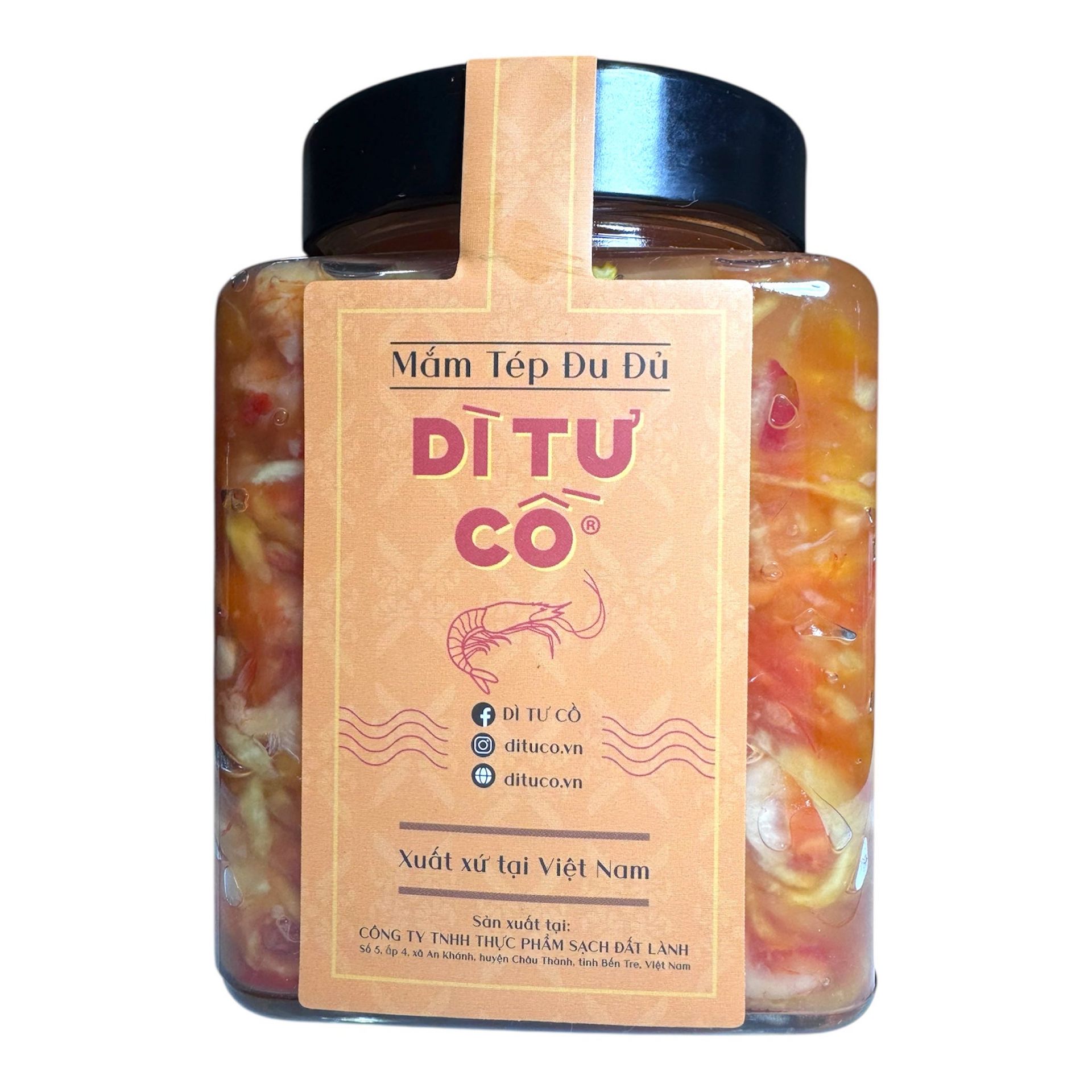 Get [Di Tu Co] Papaya Salad Pickled Shrimp Mam Tep [L] 1000 g Delivered ...