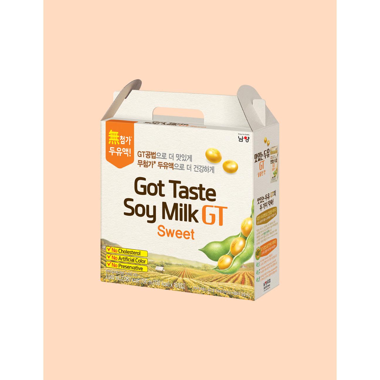 Get GT Sweet Soy Milk 16EA/CASE Delivered | Weee! Asian Market