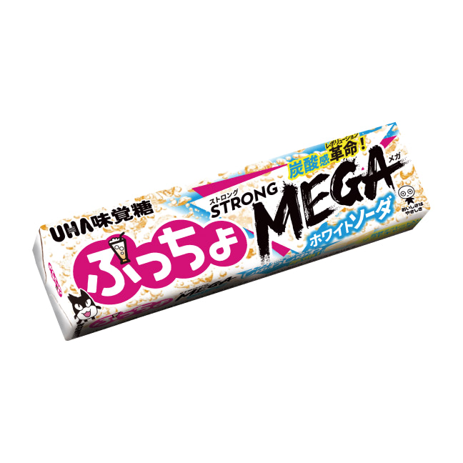 Get UHA Puccho Stick Strong MEGA Gummy White Soda 10pc Delivered | Weee! Asian Market