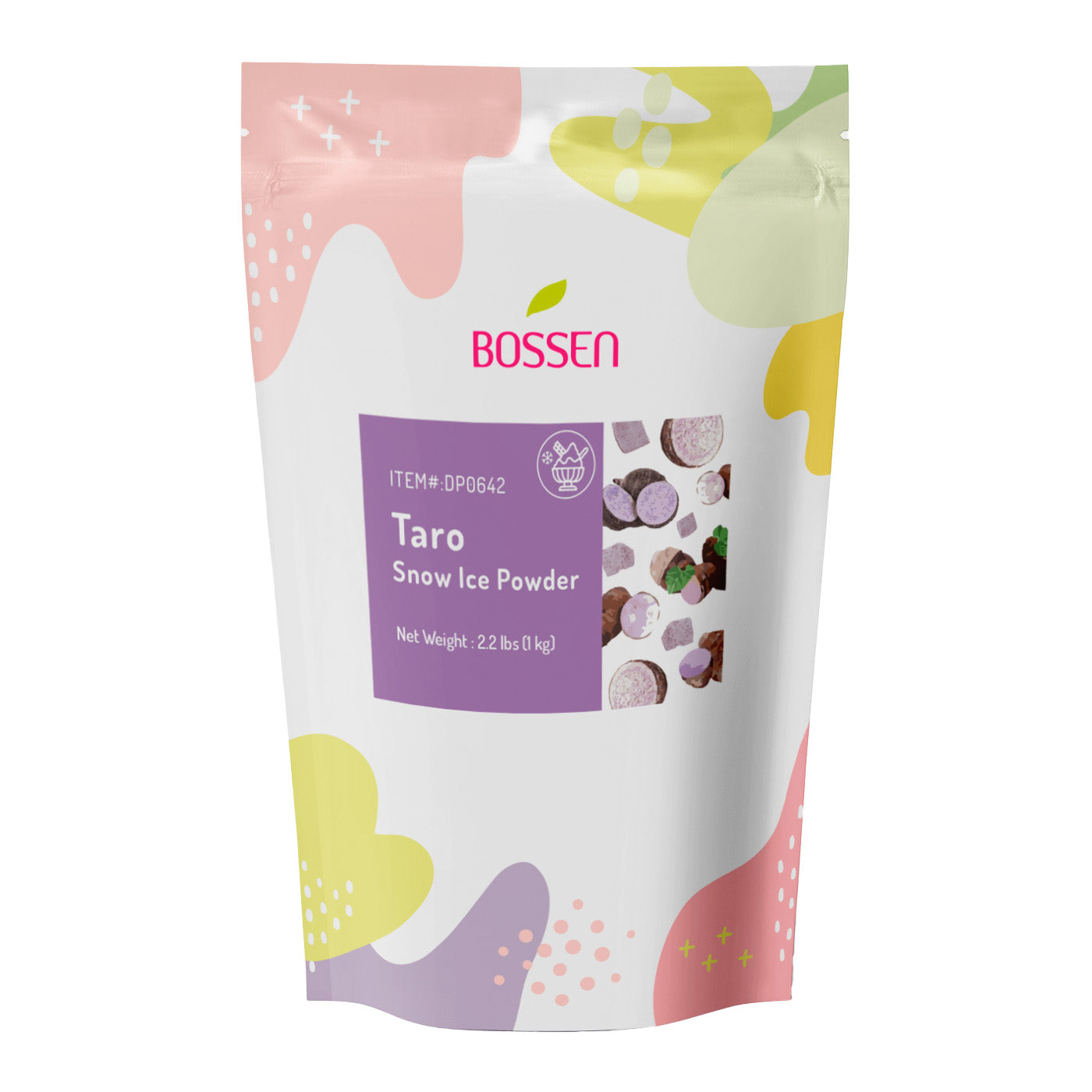 Get Bossen Taro Snow Ice Powder 2.2 lb Bag Delivered | Weee! Asian Market