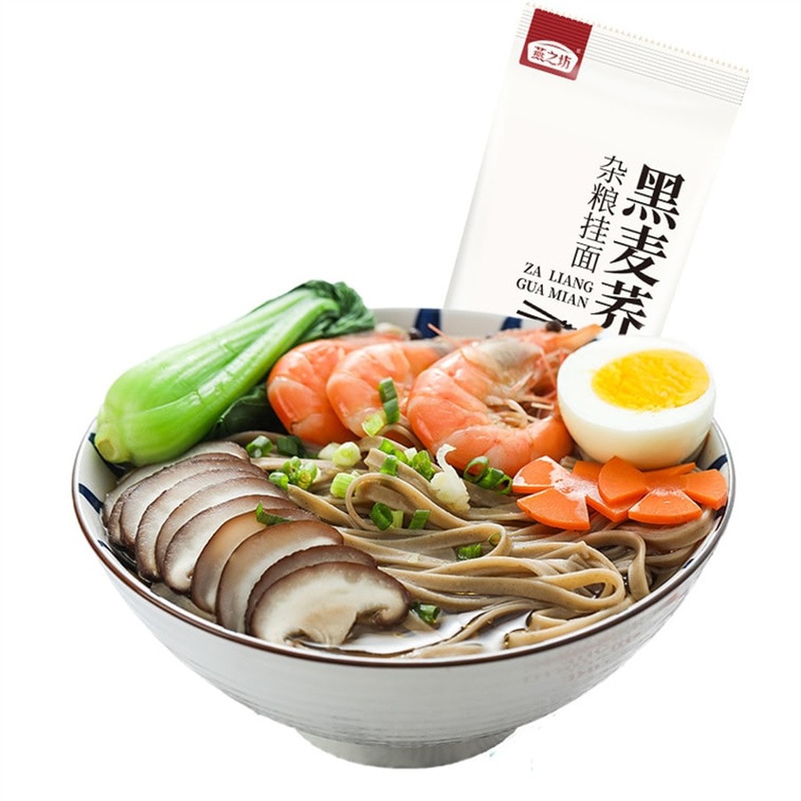 Get Bird's Nest Soba Mixed Grain Noodles Rye Noodles 200g/bag Delivered ...