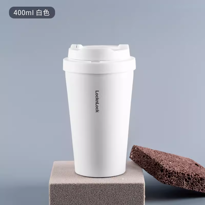 Get 【Lock & Lock】Stylish Nordic Style Insulated Cup, White, 400ML ...