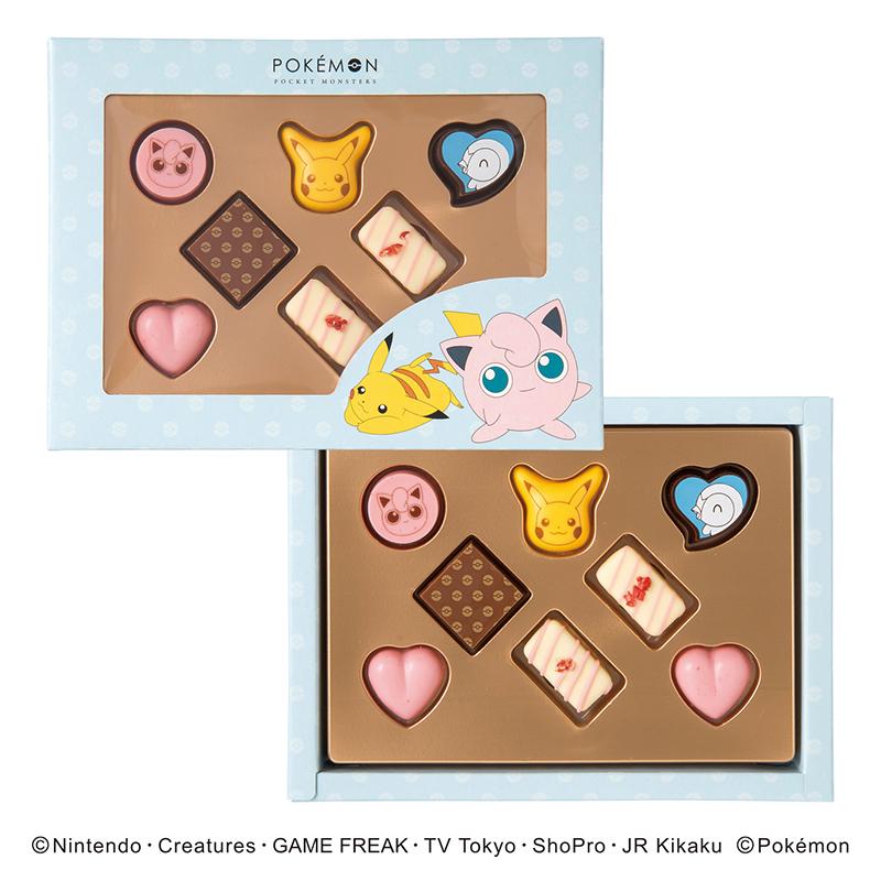 Pokemon Monsters Sweet chocolate gift 6 Flavors 8 Packs/ - Weee!