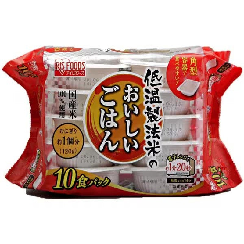 Get Iris Foods Domestic Rice 120g*10 Square Packs Delivered | Weee ...