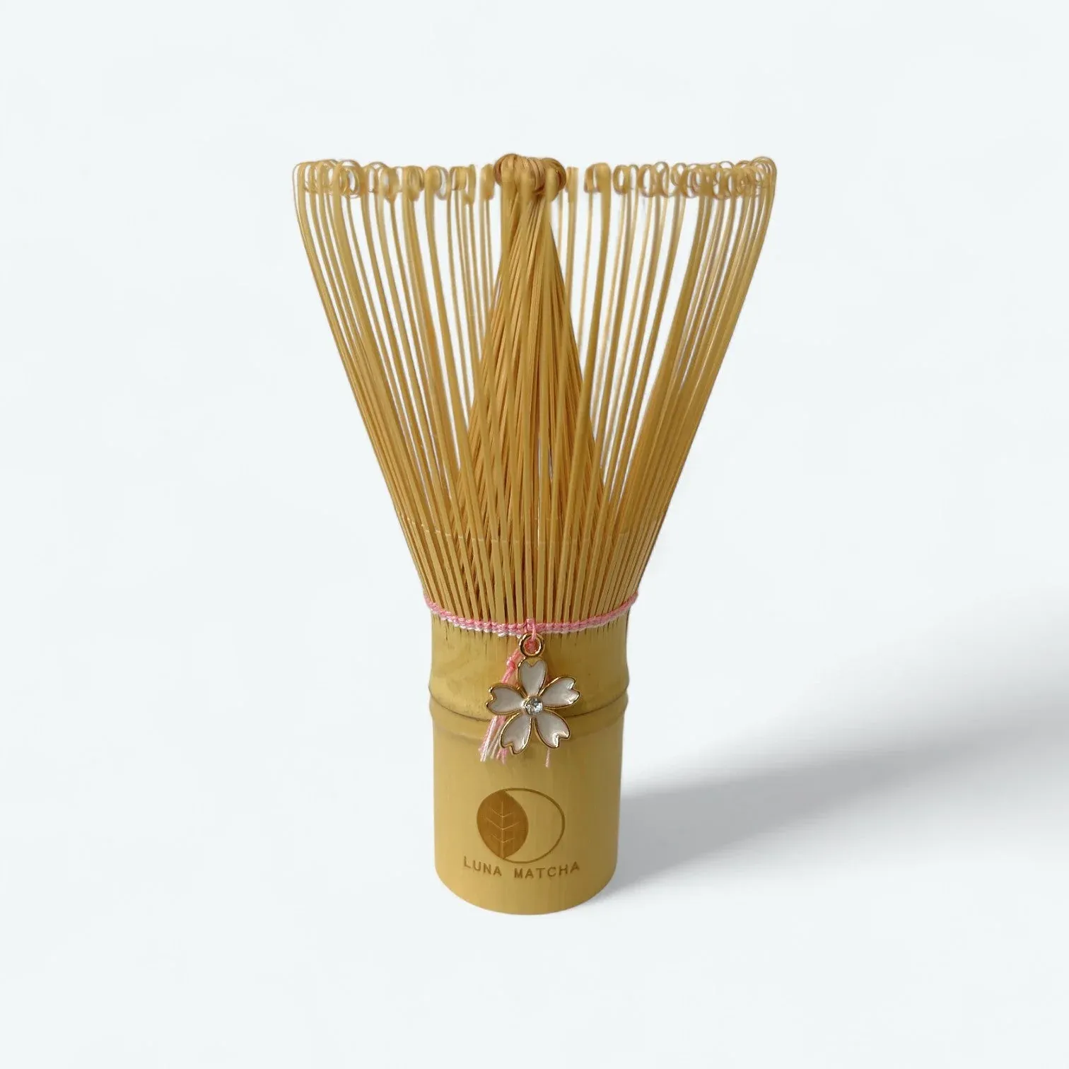 Get Beginner Matcha Whisk with Cherry Blossom Charm 1 each Delivered ...