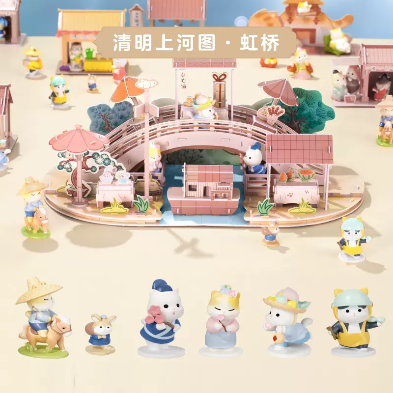 Get Gifts from the Forbidden City - Qingming River Scroll DIY Puzzle ...