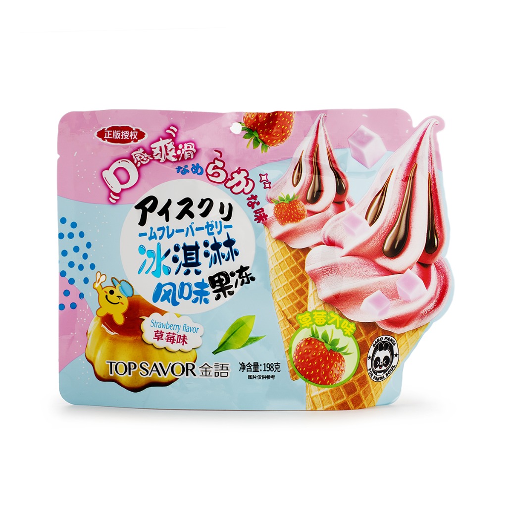 Top Savor 딸기아이스크림맛 젤리 - Weee!