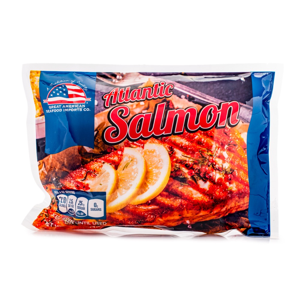 Get Great American Atlantic Salmon Portions 3pc, Frozen Delivered ...