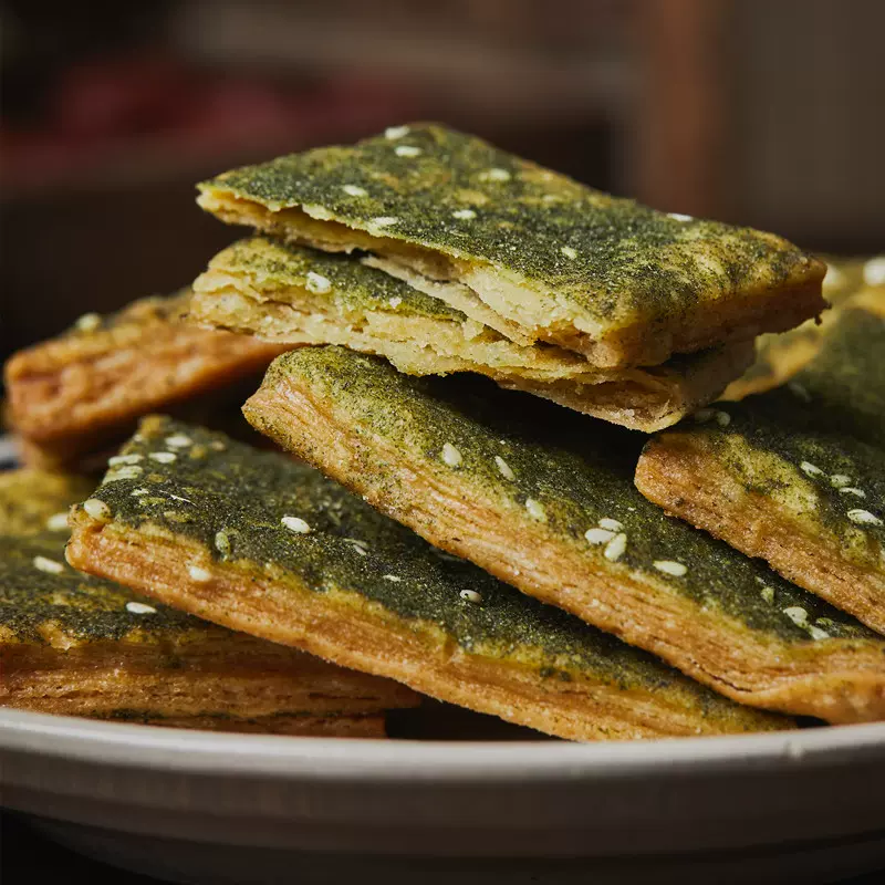 Get Ningbo specialty seaweed thousand layer cake 250g * 1 bag seaweed ...