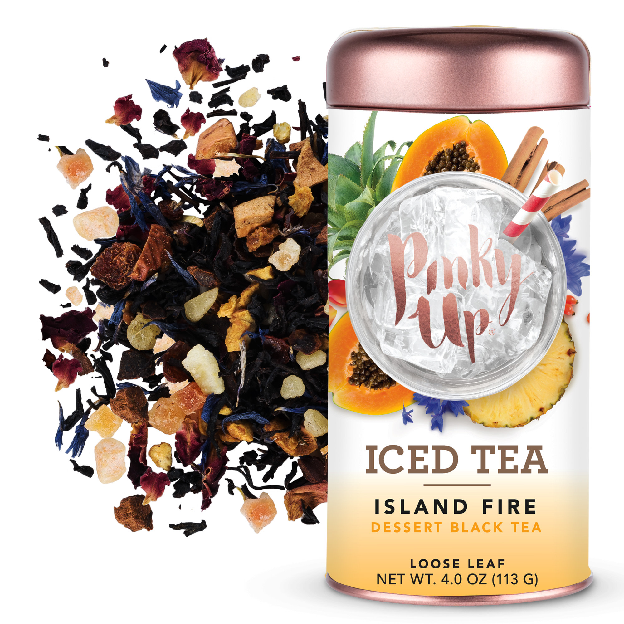 Get Island Fire Loose Leaf Iced Tea Tins by Pinky Up Delivered | Weee ...