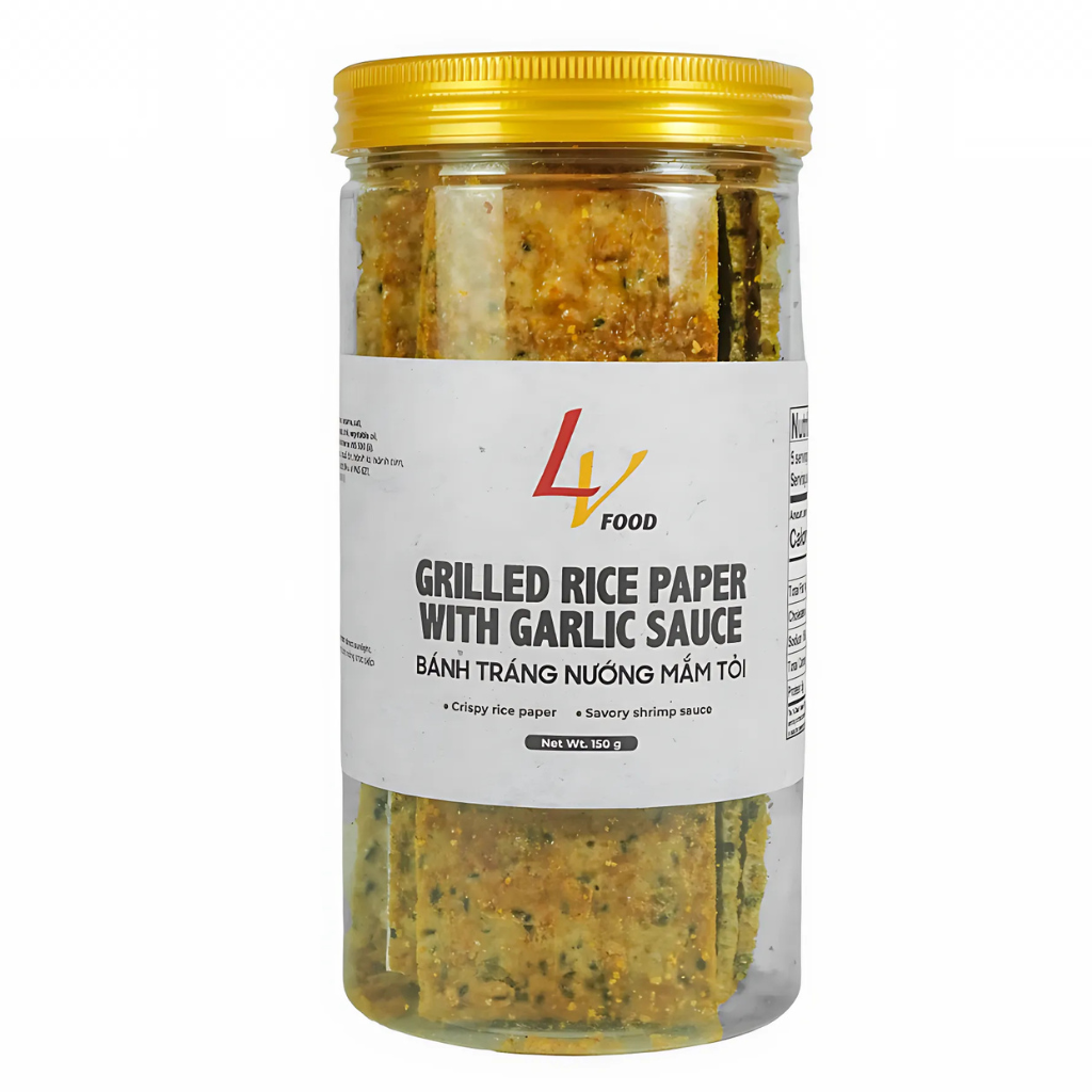 Get LV Food Grilled Rice Paper Garlic Sauce 5.29oz Delivered | Weee ...