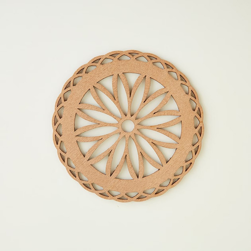 Get muji wooden coaster daisy Delivered | Weee! Asian Market