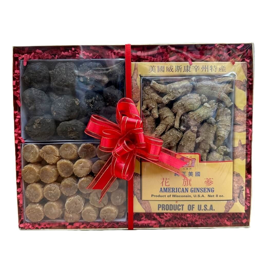 Get Premium Gift Box Set - Premium Ginseng (8oz), Peruvian Maca (8oz ...