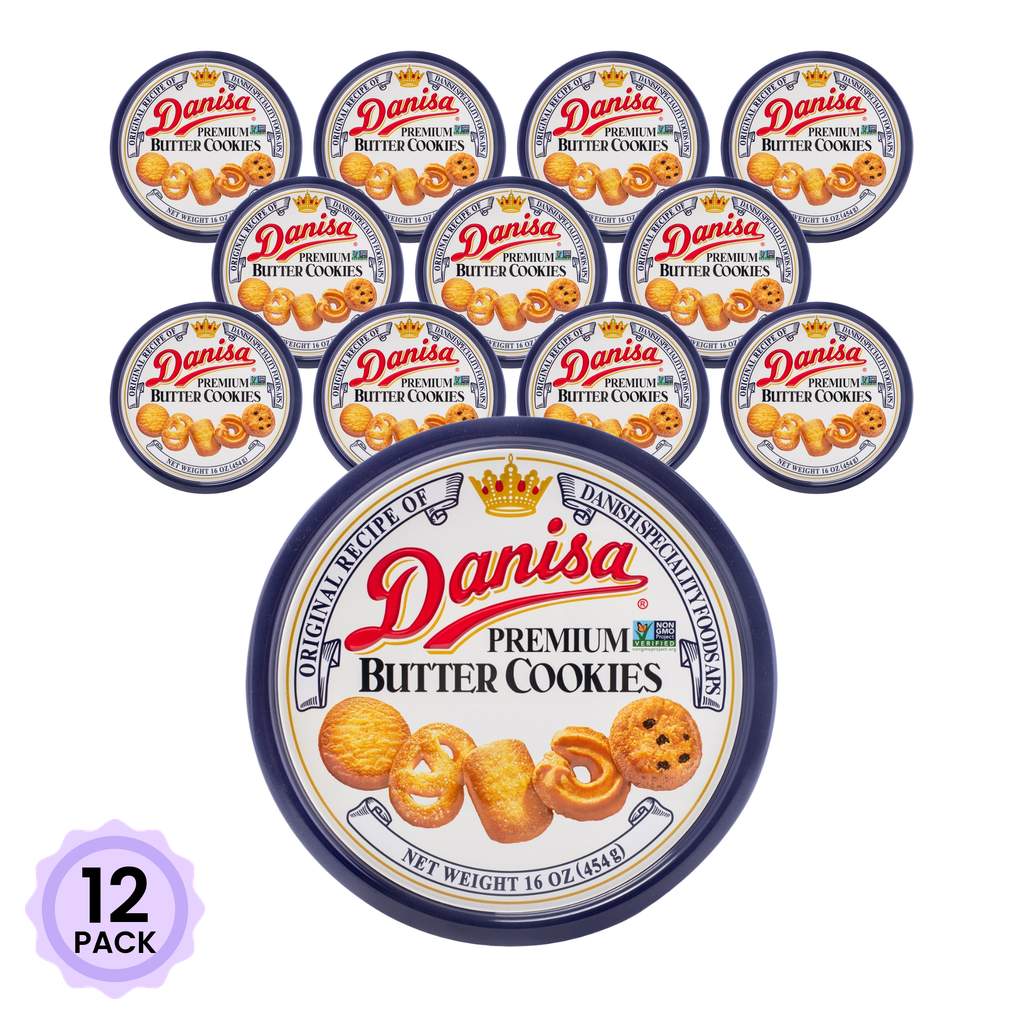 Get Danisa Traditional Assorted Butter Cookies 454 g*12 pack Delivered ...