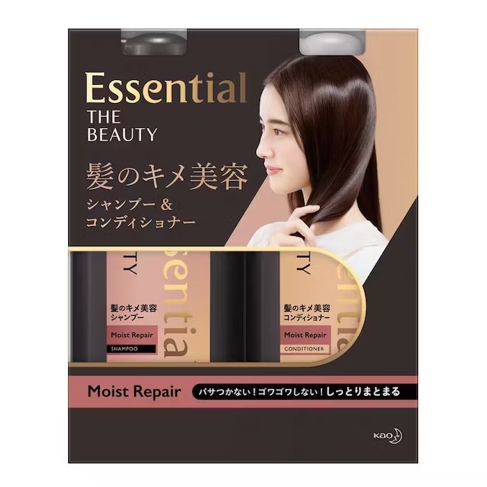 Get Kao Essential Beuaty Repair Floral Shampoo Set 1000 ml Delivered ...