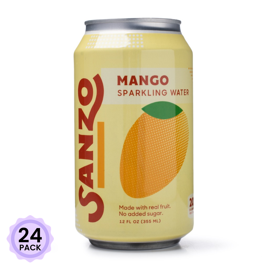 Get Sanzo Alphonso Mango Sparkling Water 12 fl.oz*24 pack Delivered | Weee! Asian Market