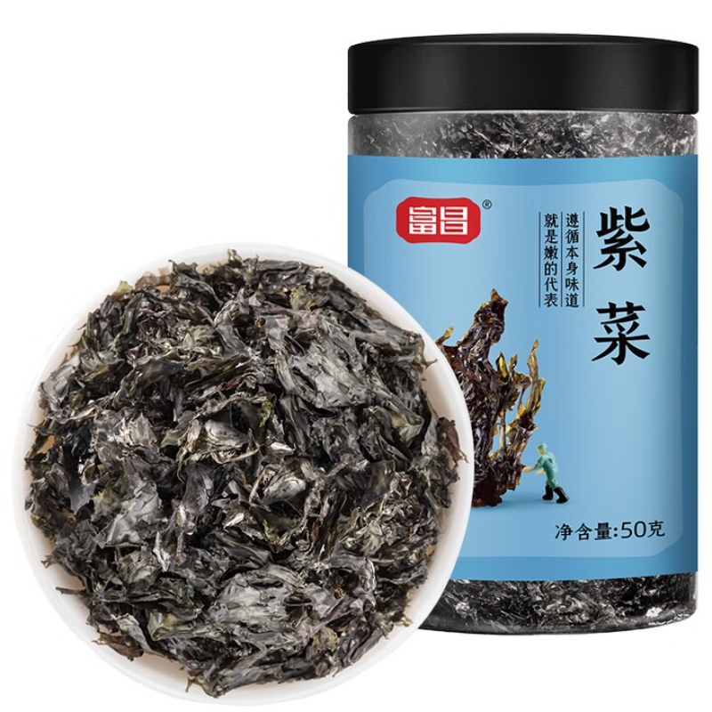 Crushed Laver Soup And Seaweed Ingredient 50g*1Can 50 g - Weee!