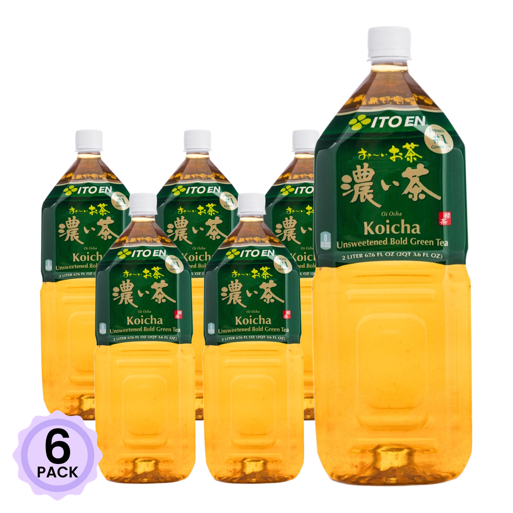 Get Itoen Oi Ocha Koicha Bold Green Tea Unsweetened 67.6 oz*6 pack Delivered | Weee! Asian Market