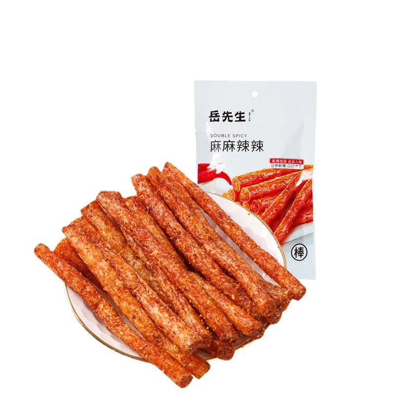 岳先生老式大辣片休闲辣棒68g*1袋 - Weee!