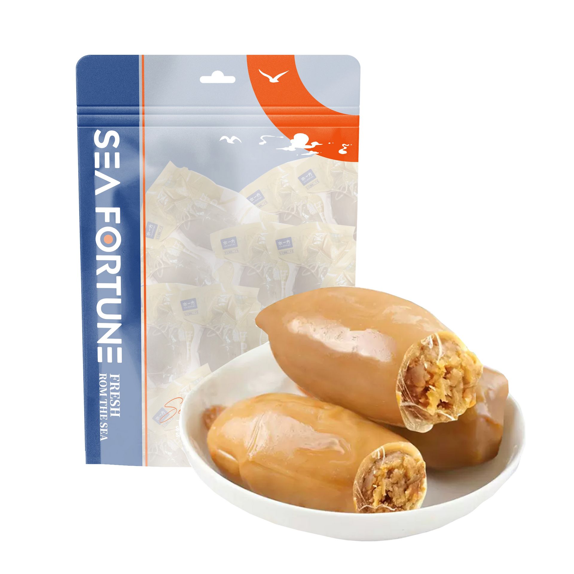 Get Sea Fortune Fish Roe Small Squid Original Flavor Seafood Snack ...