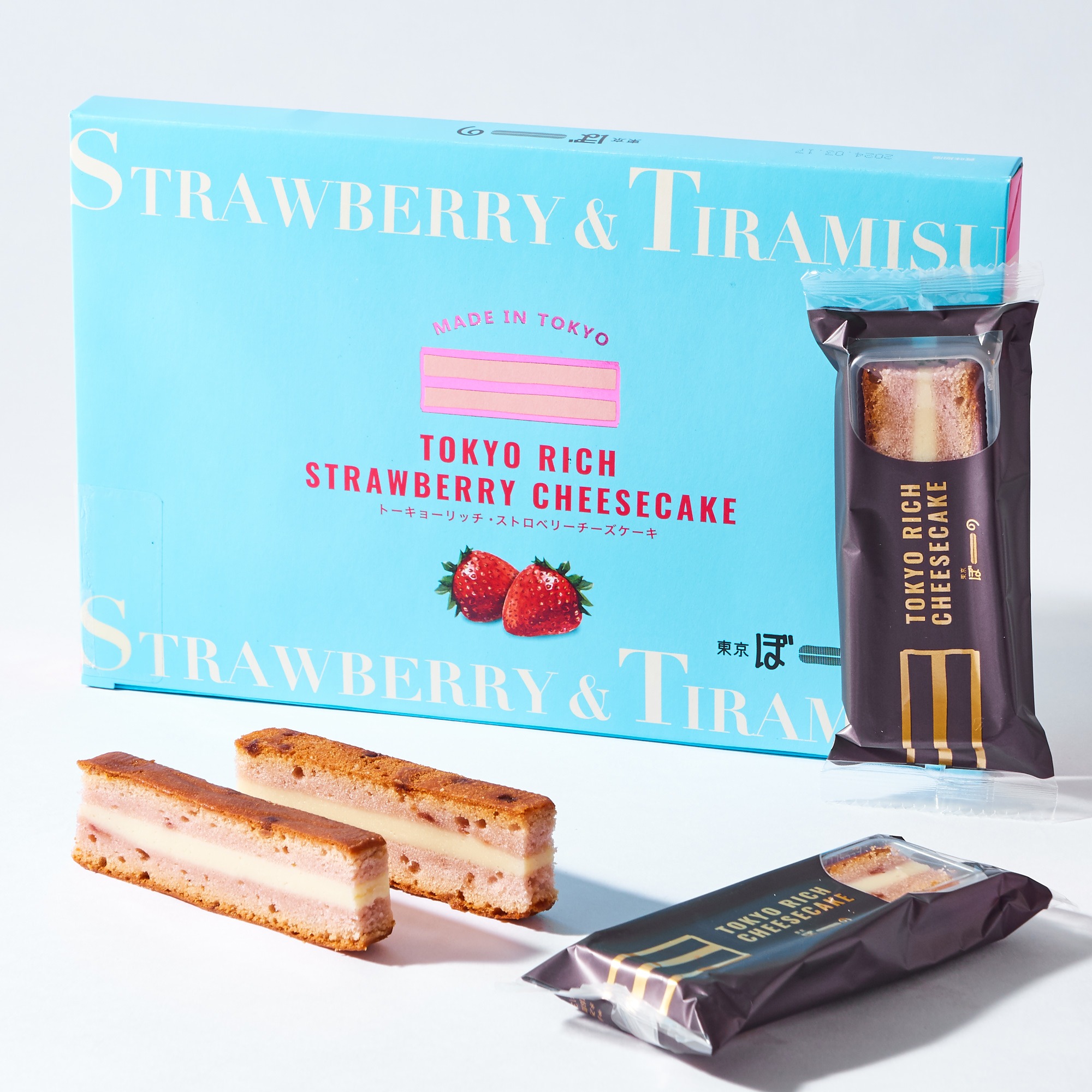 Get Tokyo Rich Strawberry Cheesecake (6 pieces) Delivered | Weee! Asian ...