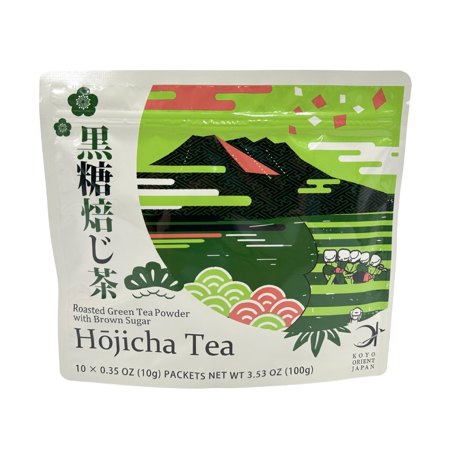 Get Koyo Orient Japan - Roasted Green Tea Hojicha Powder Latte Mix with ...