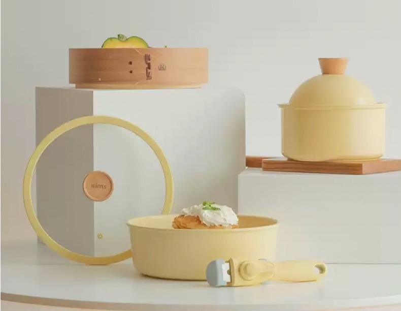 Get Kims Cook Sunshine Pot Set Yellow Delivered | Weee! Asian Market