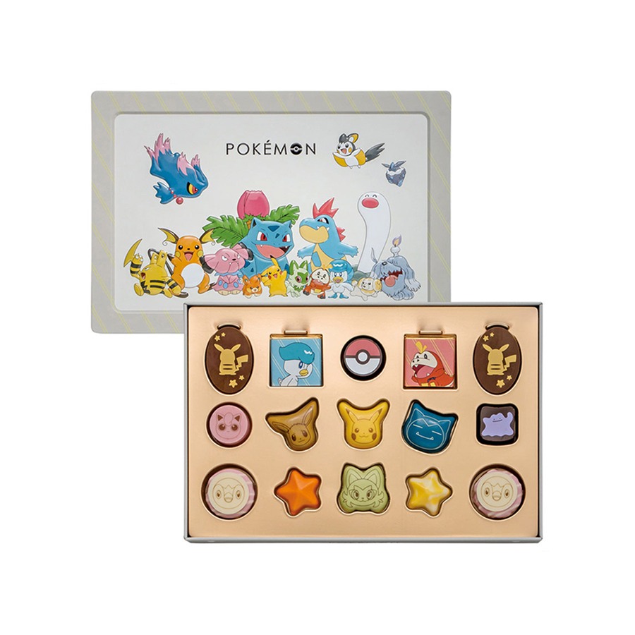 Get POKEMON Pikachu Chocolate Gift Box 15pcs/ 1 box Delivered | Weee ...