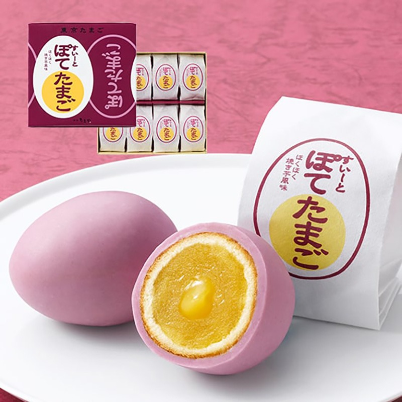 Get Japan Tokyo Station Tokyo Tamaya Sweet Potato Chocolate Egg Cake ...