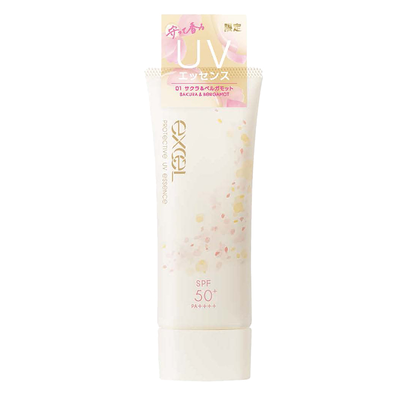 Get Excel Protective UV Essence Sakura Bergamot 60g Delivered | Weee! Asian Market