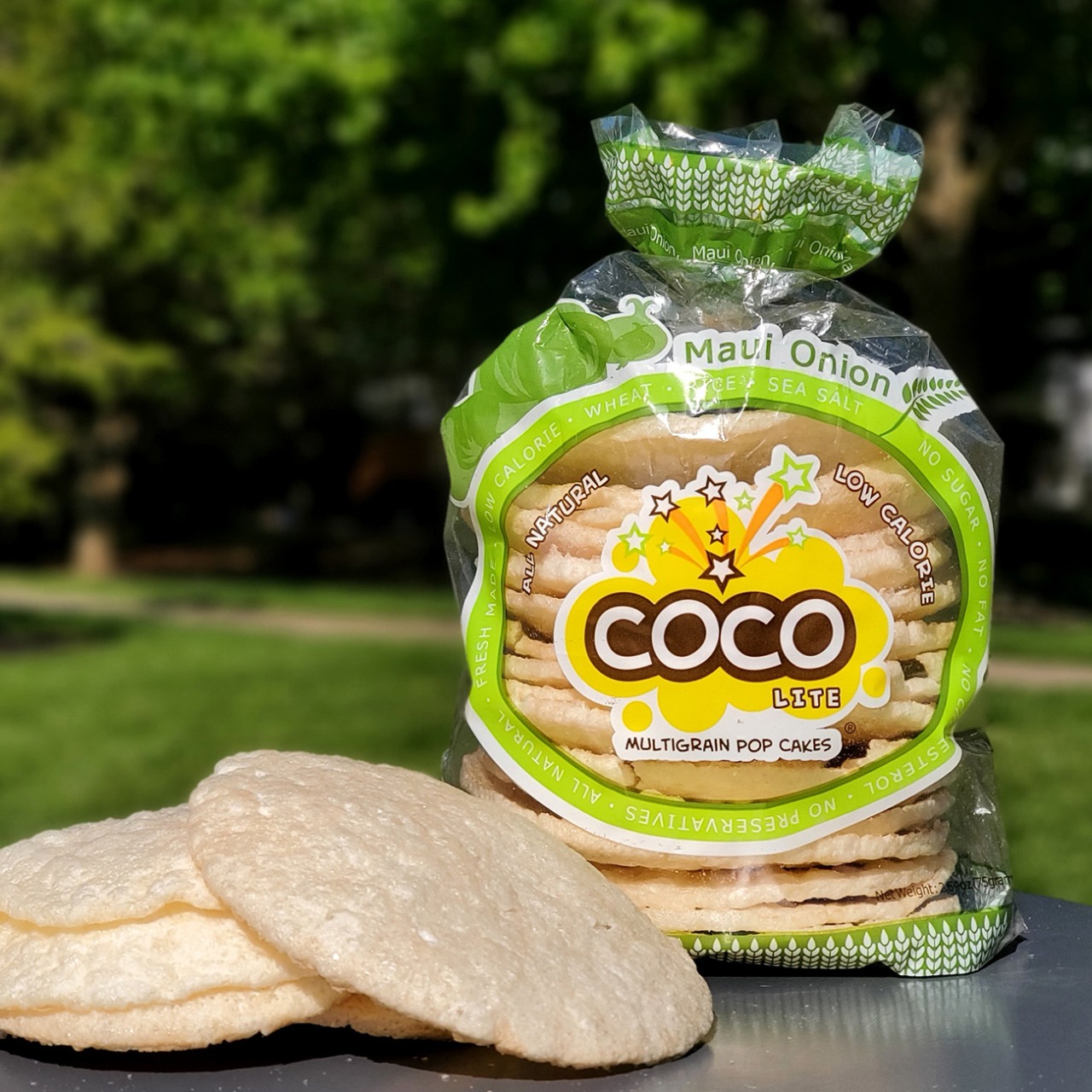 Coco Lite Multigrain Pop Cakes, Maui Onion Flavor - Weee!