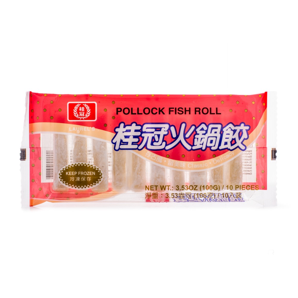 Get Laurel's Pollock Fish Roll, 10ct Frozen Delivered | Weee! Asian Market