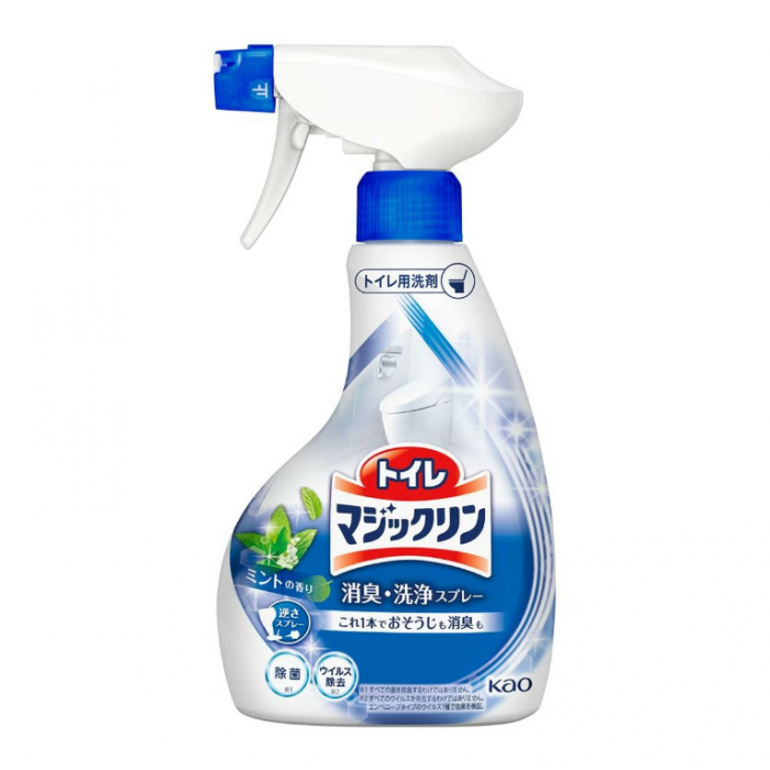 Get Kao Toilet Magiclean, Deodorizing and Cleaning Spray, Mint, 380ml ...