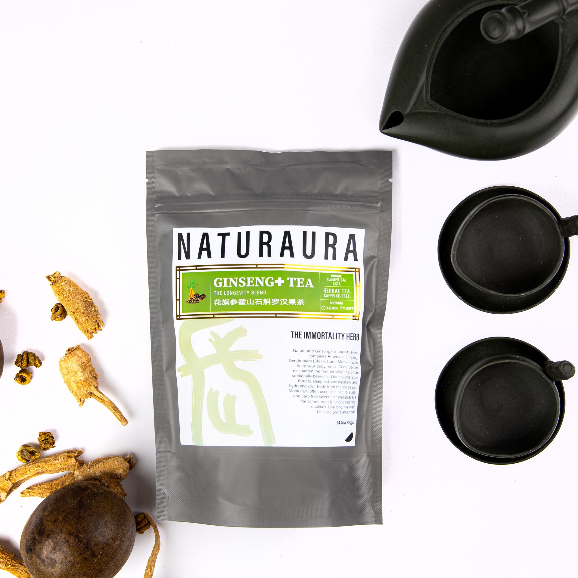 Get Ginseng+ Tea by NATURAURA Delivered | Weee! Asian Market