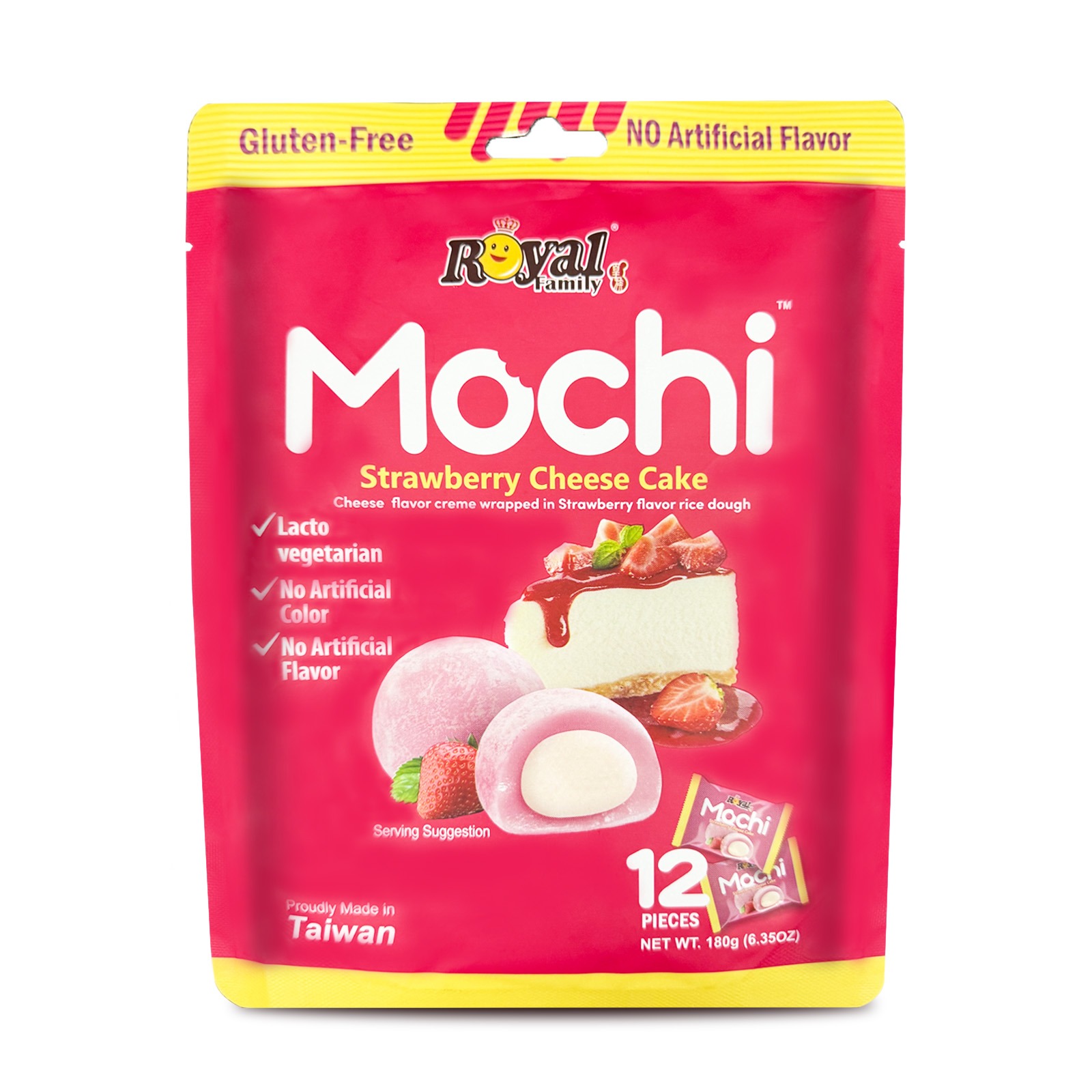 Get Royal Family Mochi Strawberry Flavor Delivered | Weee! Asian Market
