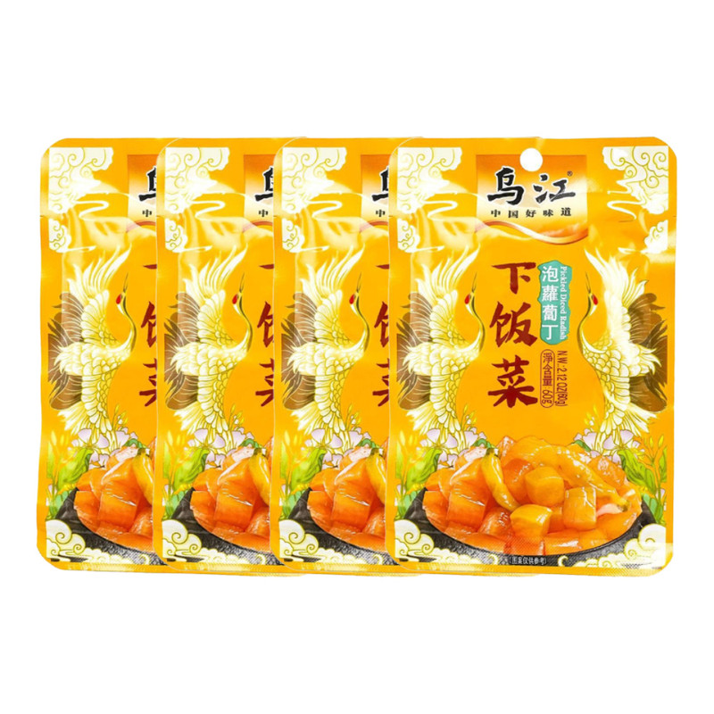 Get Wujiang Pickled Diced Radish 4pack Delivered | Weee! Asian Market