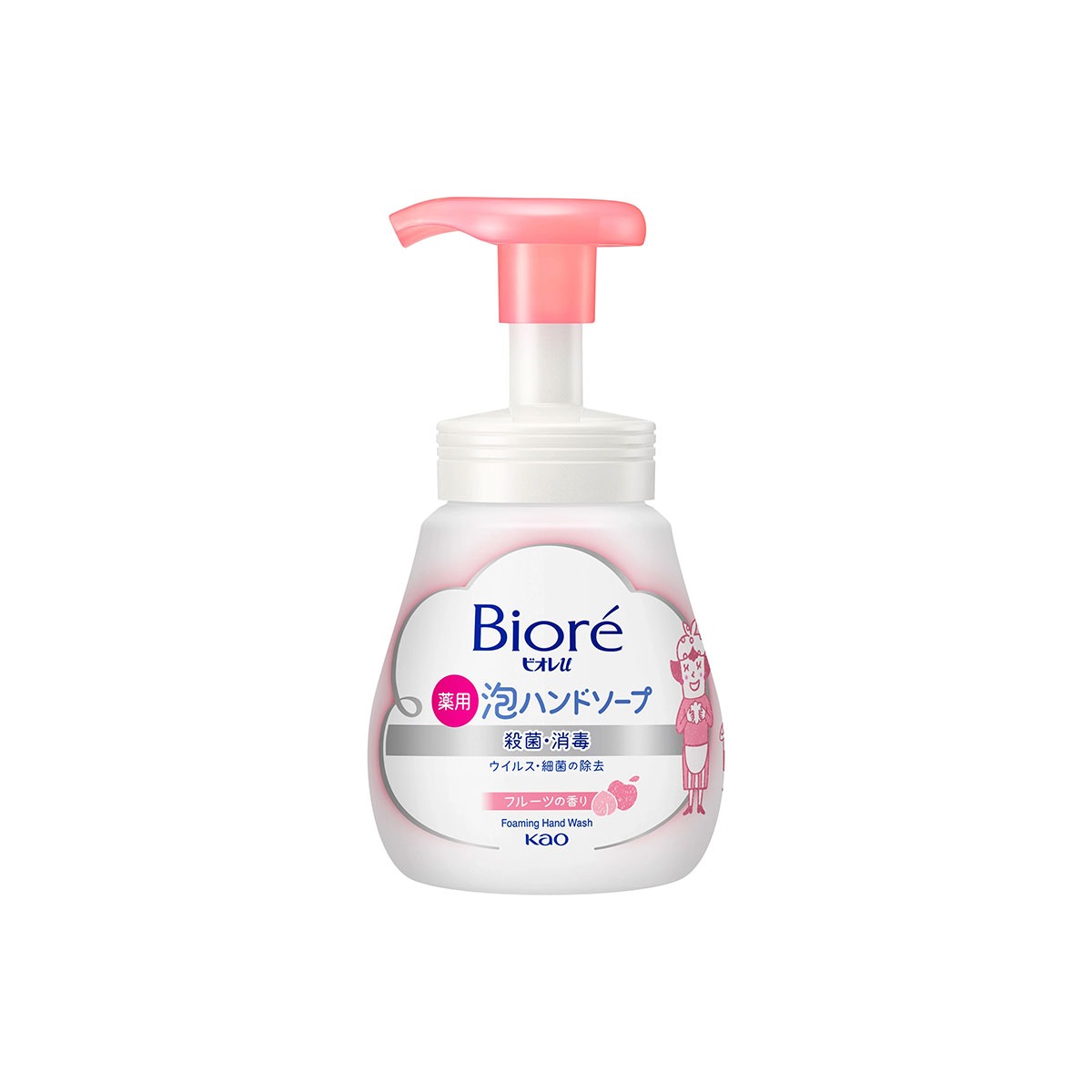 Get Biore Foam Hand Soap Pump #Fruit 240ml Delivered | Weee! Asian Market