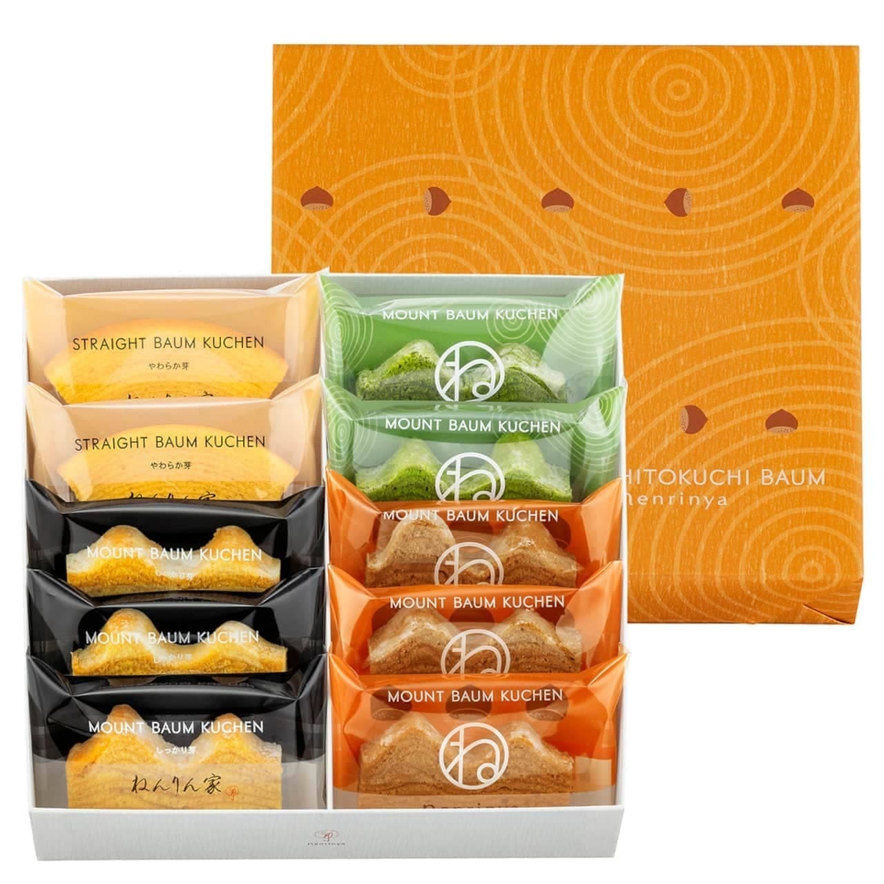NENRINYA Winter Limited Baum Cake 4 Flavors 10pc - Weee!