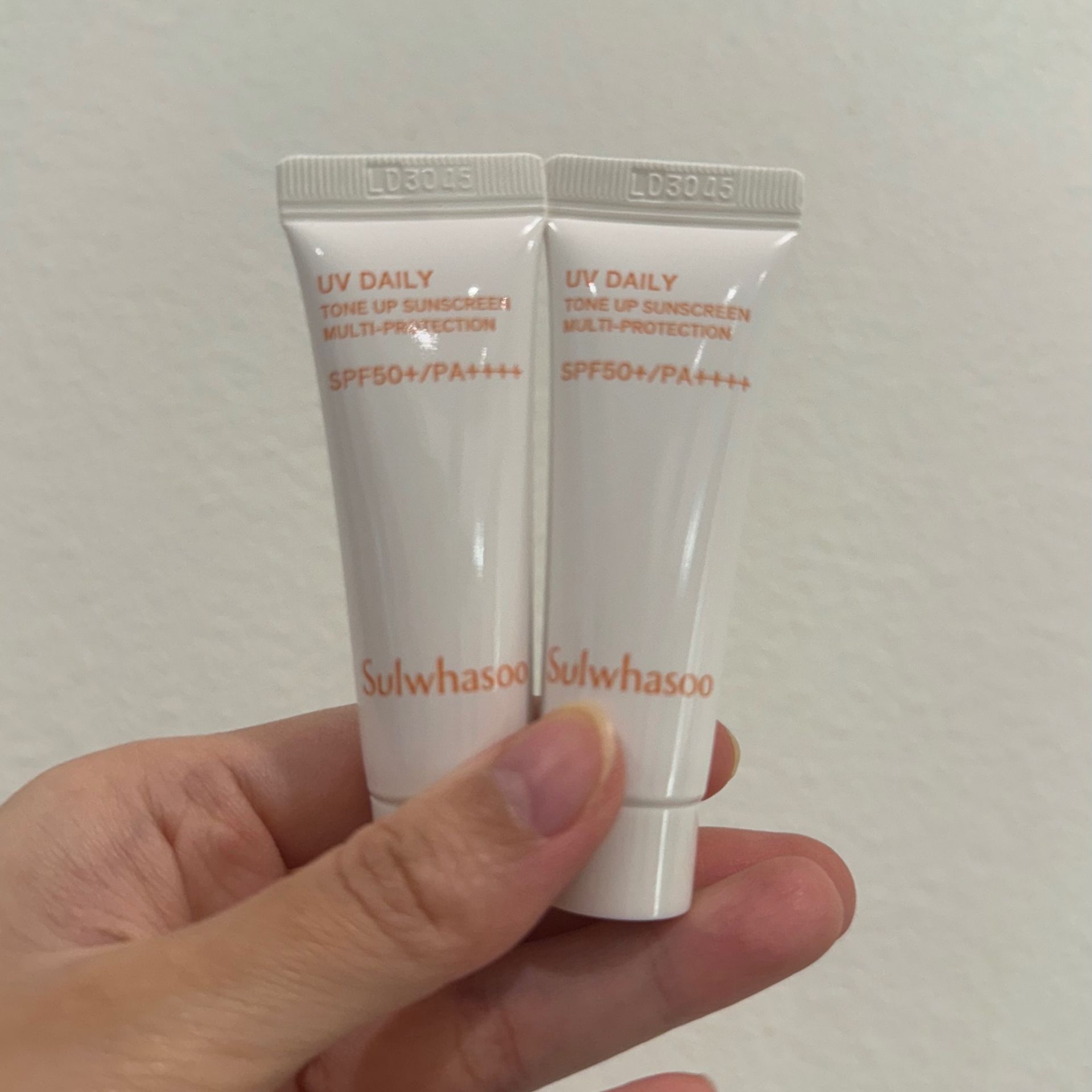 Get Sulwhasoo Tone Up Sunscreen SPF50+ PA++++ Mini 10 count Delivered ...