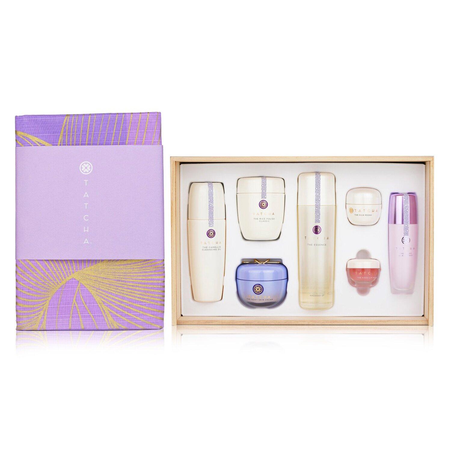 Get Tatcha Special Edition Luxury Kiri Set: The Camellia Cleansing Oil ...