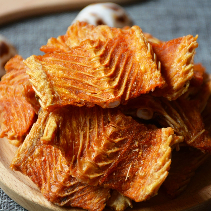 Get Fish Bone Crispy Fish Steak Instant Grilled Fish Bones Deep Sea ...