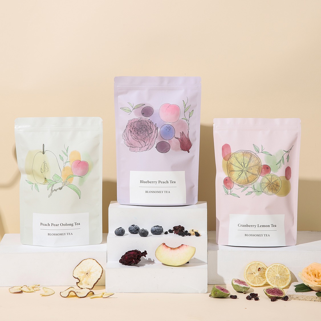 Get Super delicious internet-famous flower fruit tea, 0 sugar added ...